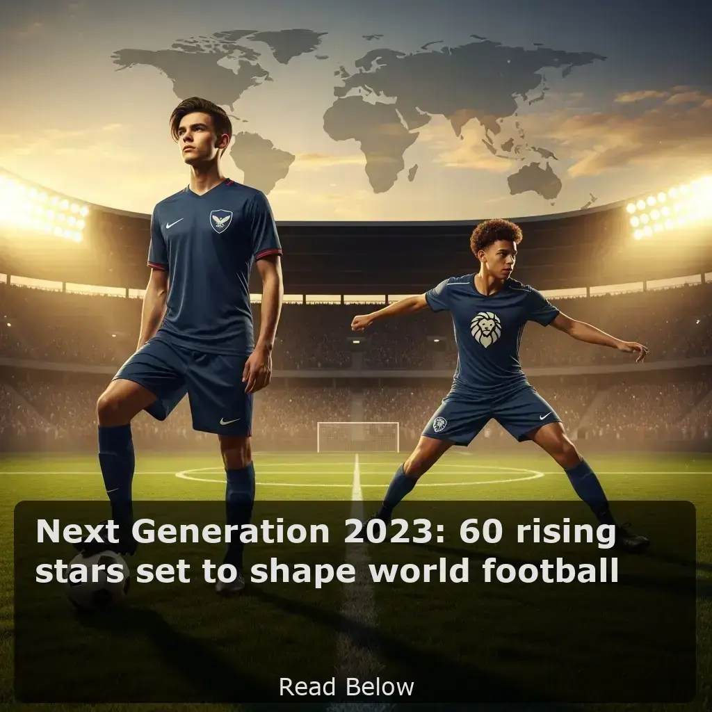 Next Generation 2023: 60 rising stars set to shape world football ...