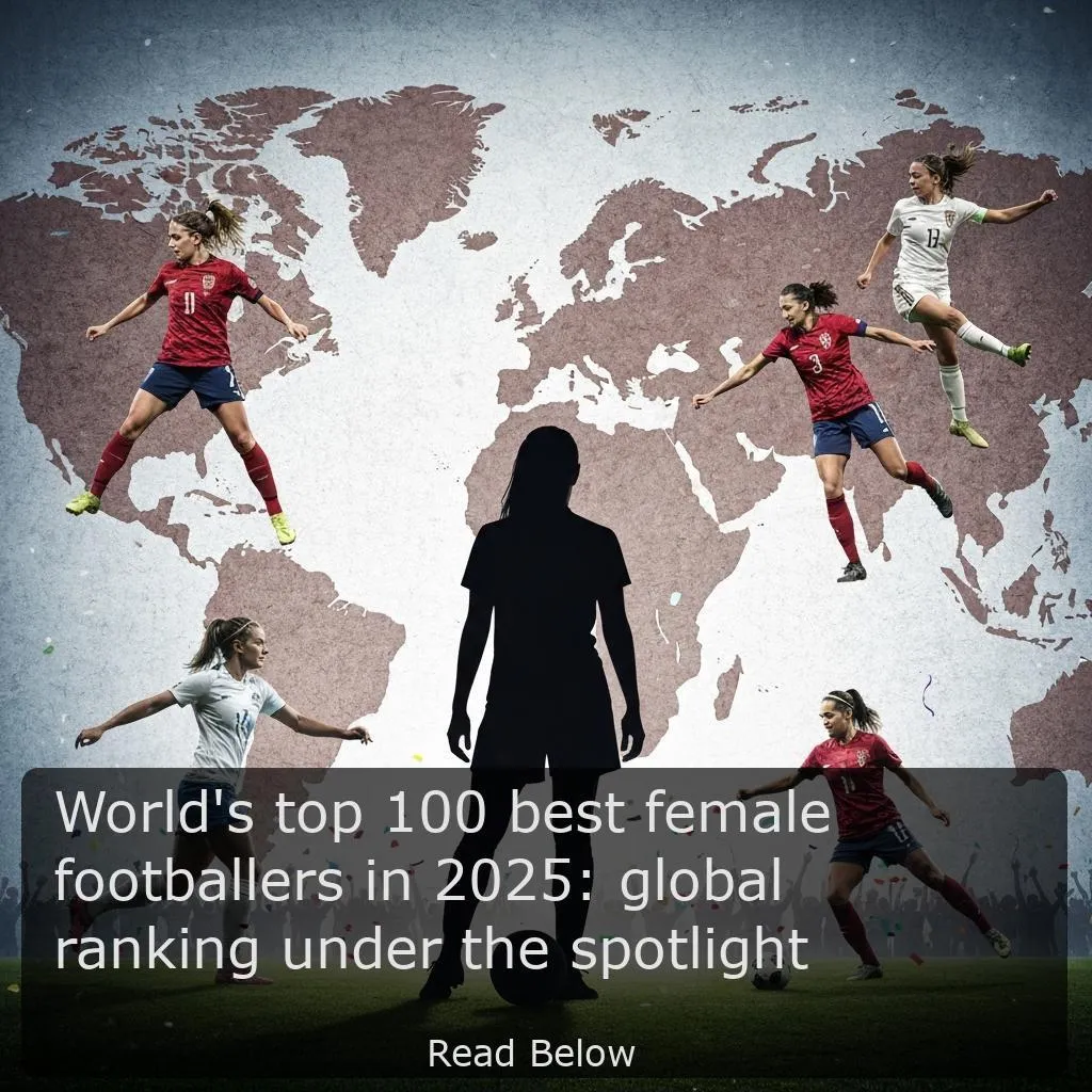 World's top 100 best female footballers in 2025: global ranking under ...